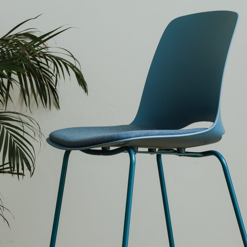 TULOK Barstool with Metal Legs สตูลสูง มีพนักพิง ขาเหล็ก – favchair.