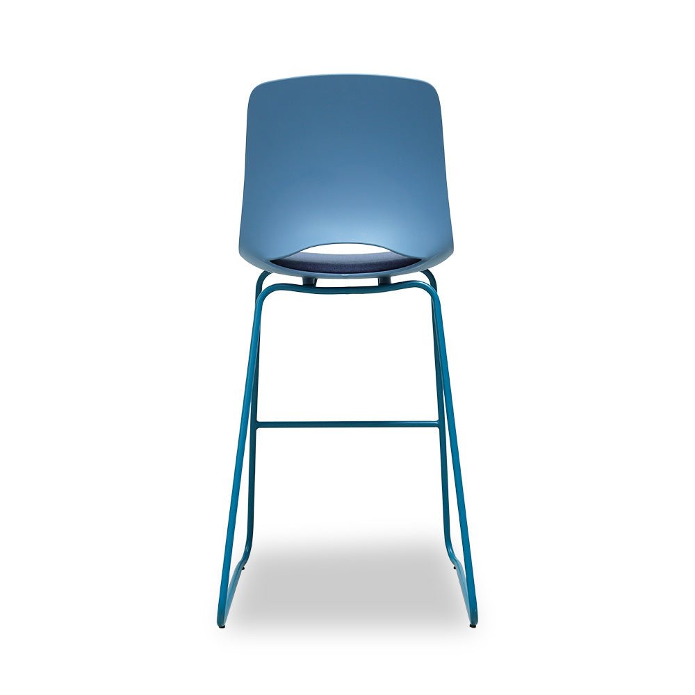 TULOK Barstool with Metal Legs สตูลสูง มีพนักพิง ขาเหล็ก – favchair.